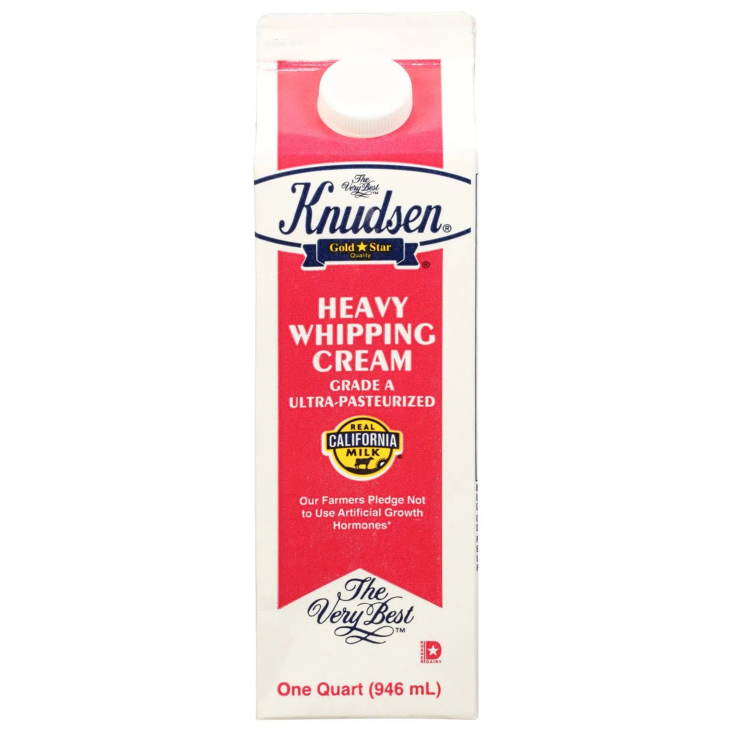 Knudsen Heavy Whipping Cream 36% Qts 946ml – BOLLMART MEDITERRANEAN ...